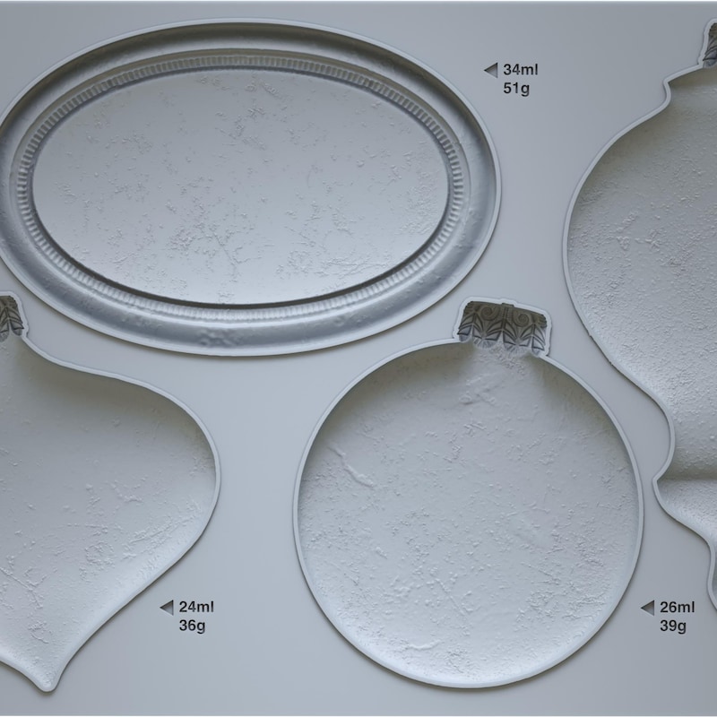 Silicone Mould Baubles - Etsy