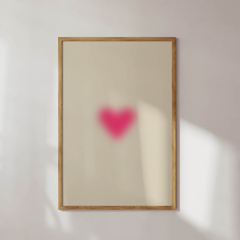 Heart Poster - Etsy