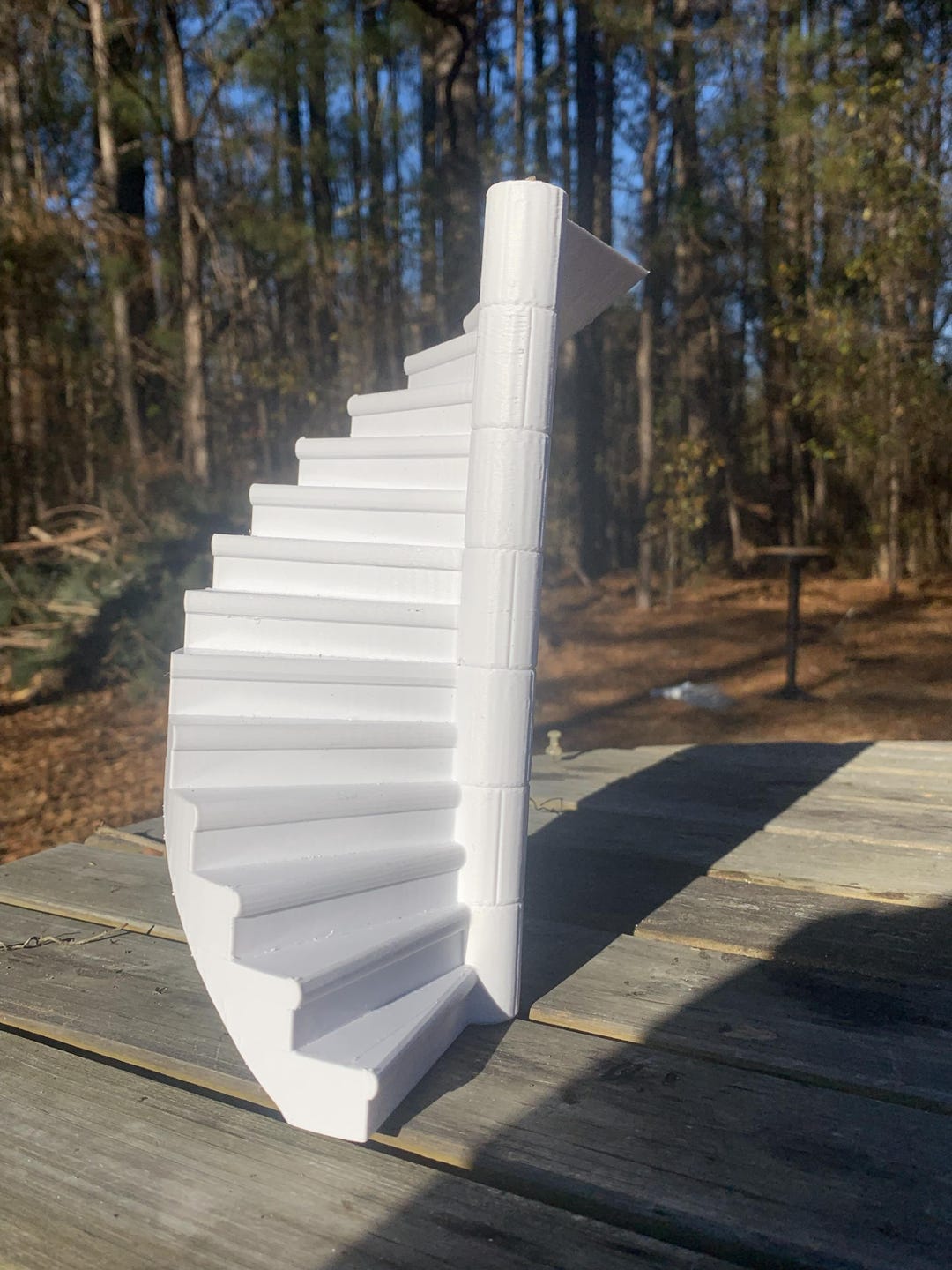 AS-IS Spiral Stairs - Thee Evergreen Under Construction Dollhouse Kit ...