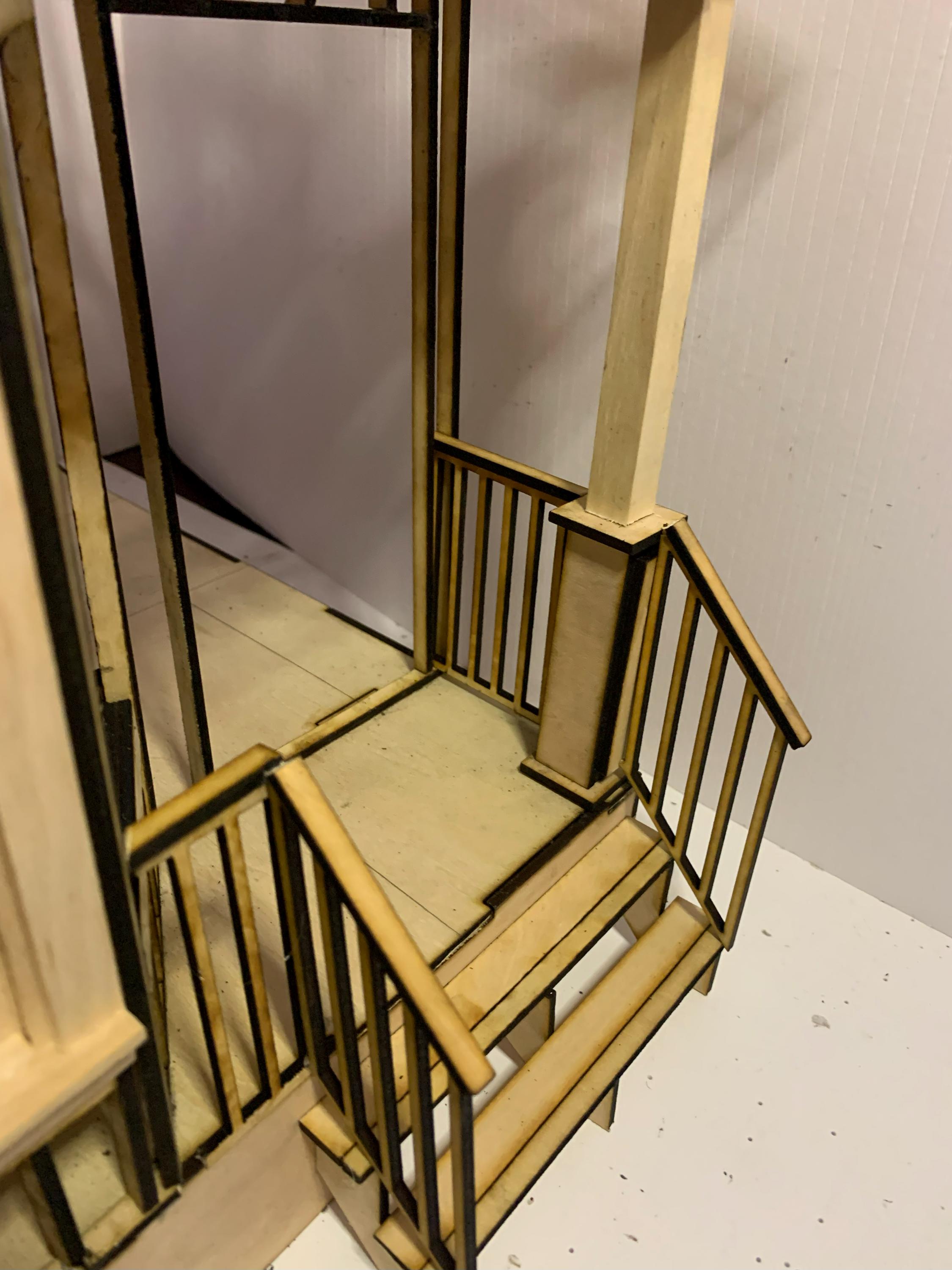 DELUXE Model "b" BAY WINDOW Version - Thee Evergreen Under Construction ...