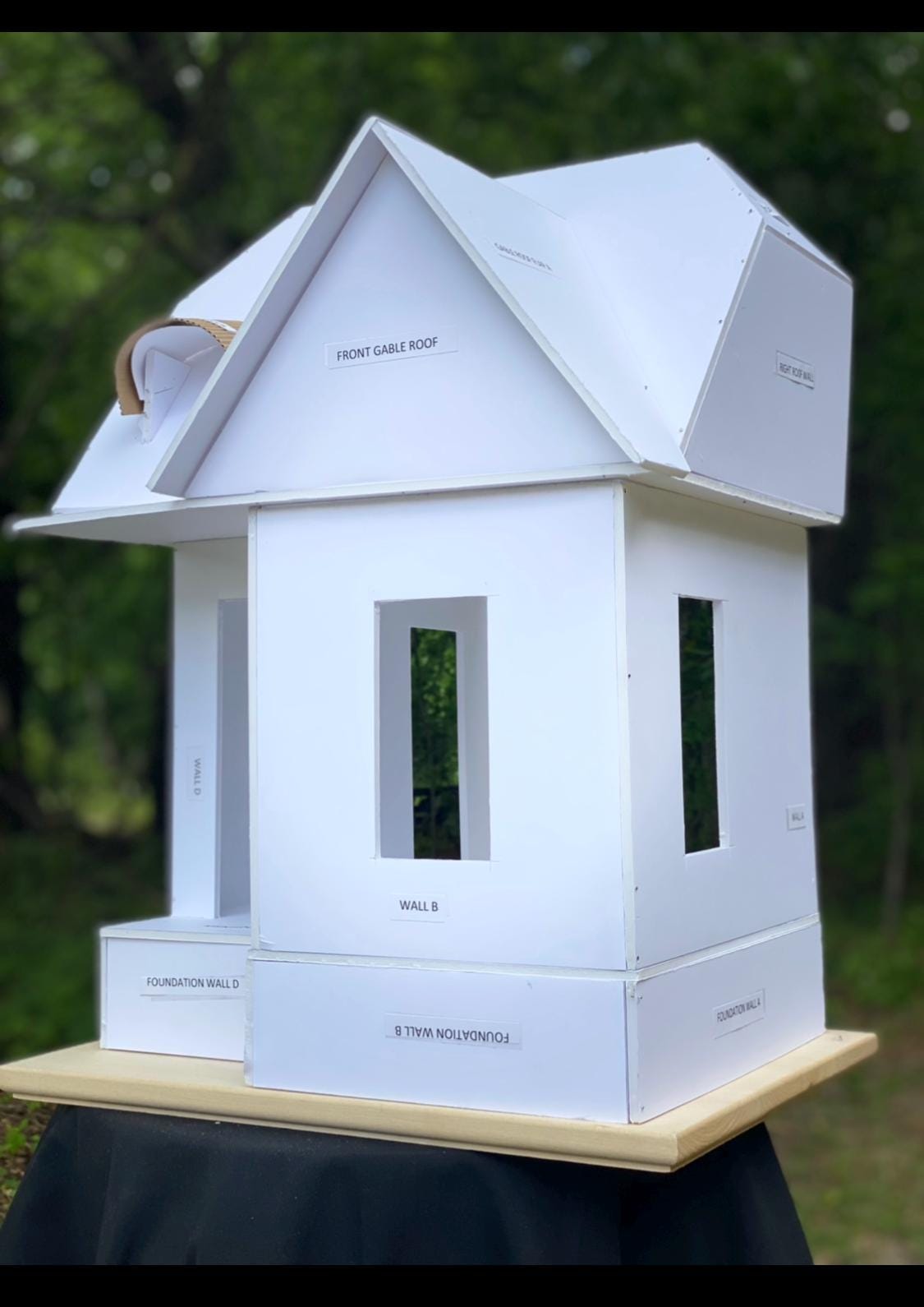 Evergreen Foam Home "c" Version - Thee Evergreen Under Construction Kit ...