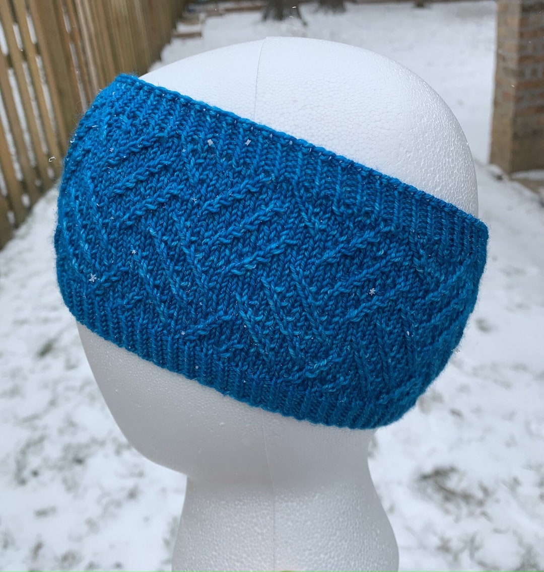 Crosshatch Knitting Pattern PDF File, *PATTERN ONLY*, Headband Knitting ...