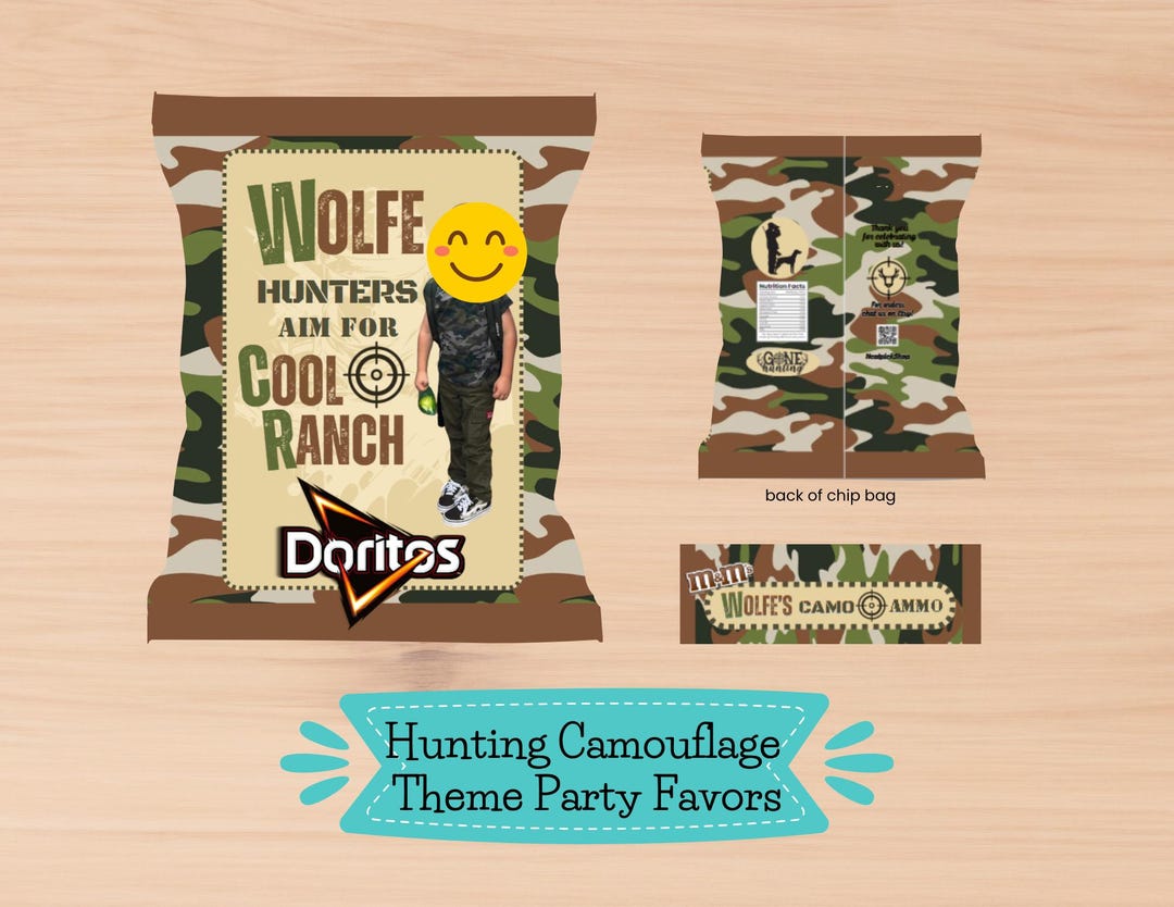 Custom Personalized Hunting Camouflage Boys Birthday Theme Ultimate ...