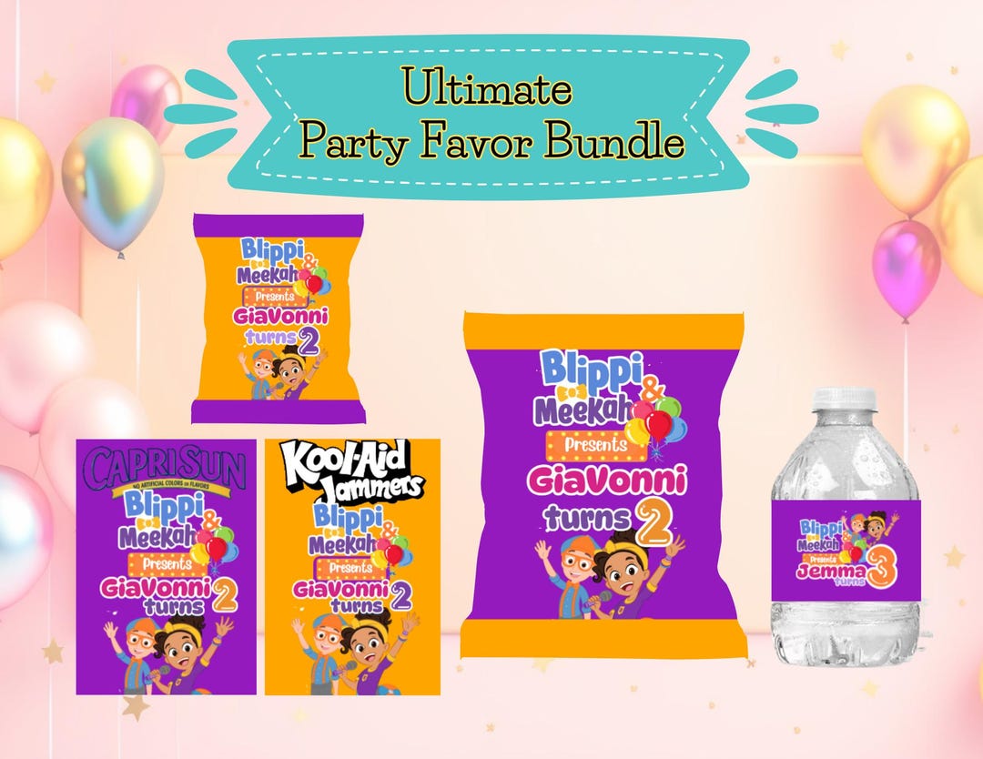 Custom Personalized Blippi and Meekah Birthday Theme Ultimate Birthday ...