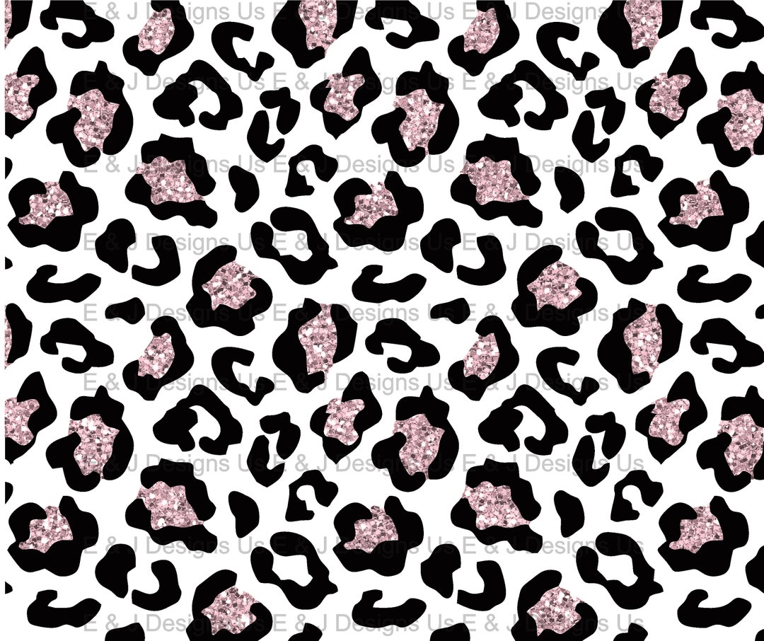Rose Gold Glitter Cheetah Background Png - Etsy
