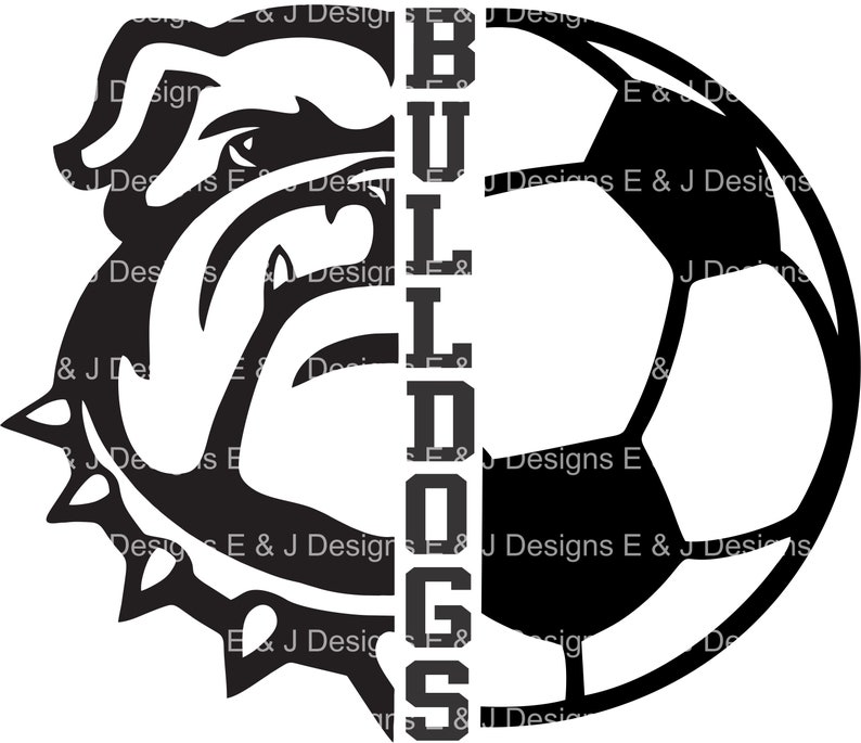 Bulldogs Soccer Png, Bulldogs Digital Design - Etsy