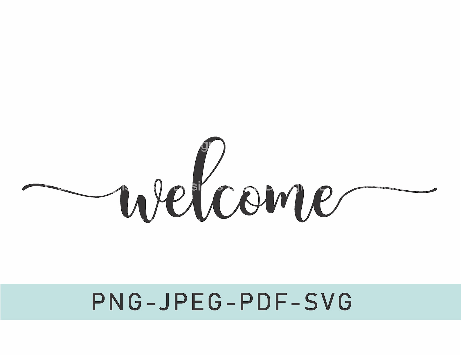 Welcome Sign Svg. Welcome Png. Welcome Digital File. - Etsy