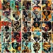 35 Piece Surreal Afrocentric Collage Kit, Printable Black Culture Wall ...