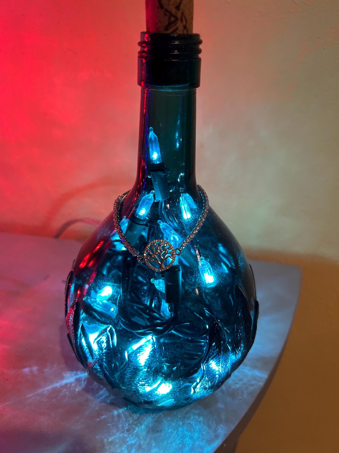 Vintage Bottle Night Light - Etsy