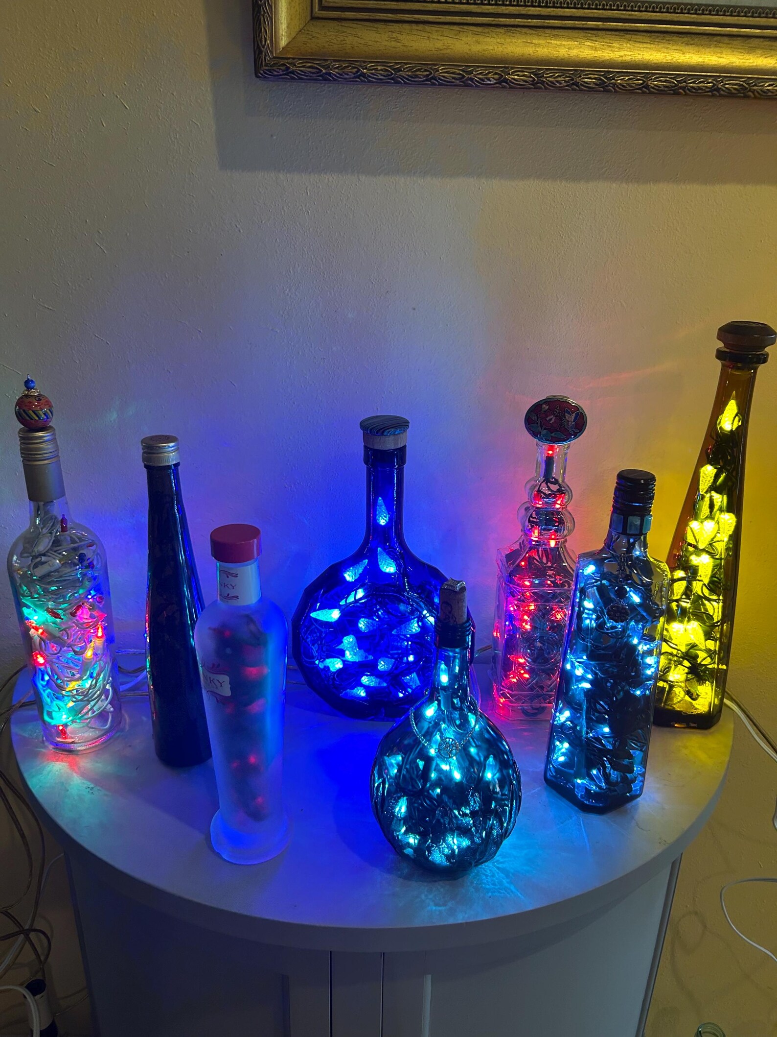 Vintage Bottle Night Light - Etsy