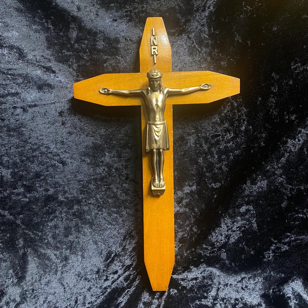 Vintage Last Rites or Sick Call Crucifix Cross Ornate 1930’s - Etsy