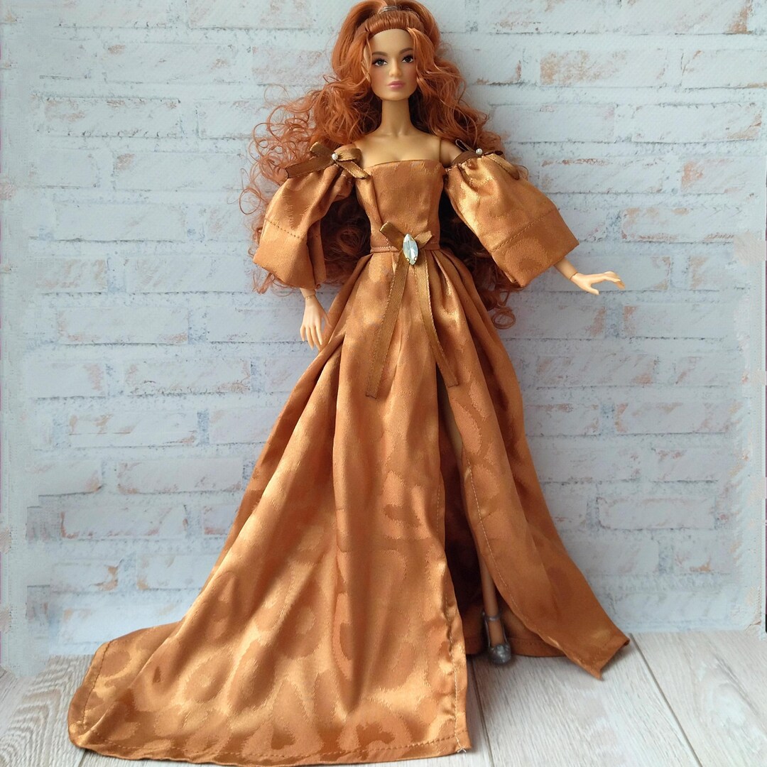 Doll Ball Gown, Princess Dress Fit for Fashion Dolls 1/6 Scale, 11,5-12 ...