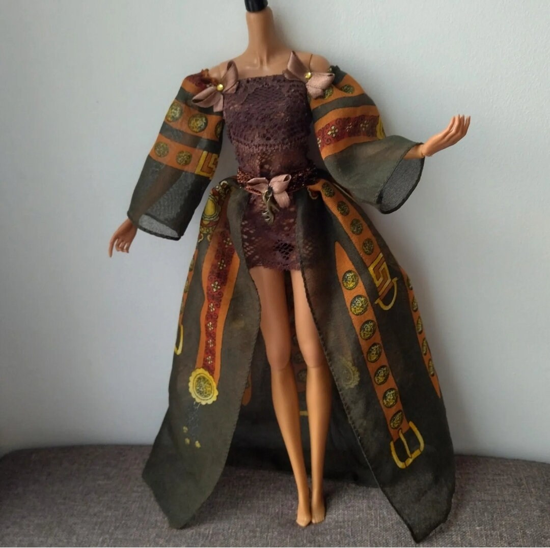 Doll's Outfit, Dress in Steam Punk Style for Barbie, Fashion Royalty ...