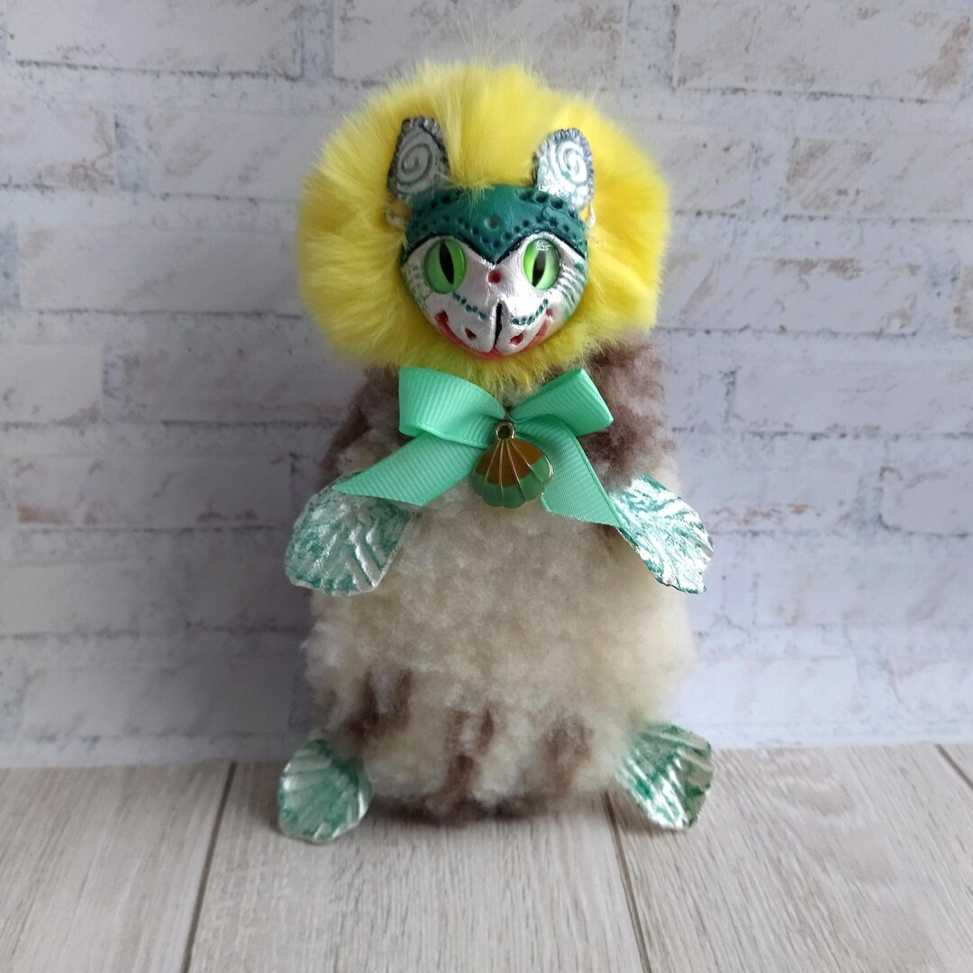 Mystical Fantasy Art Plush Animal Dragon Toy Doll,soft Textile Artistic ...