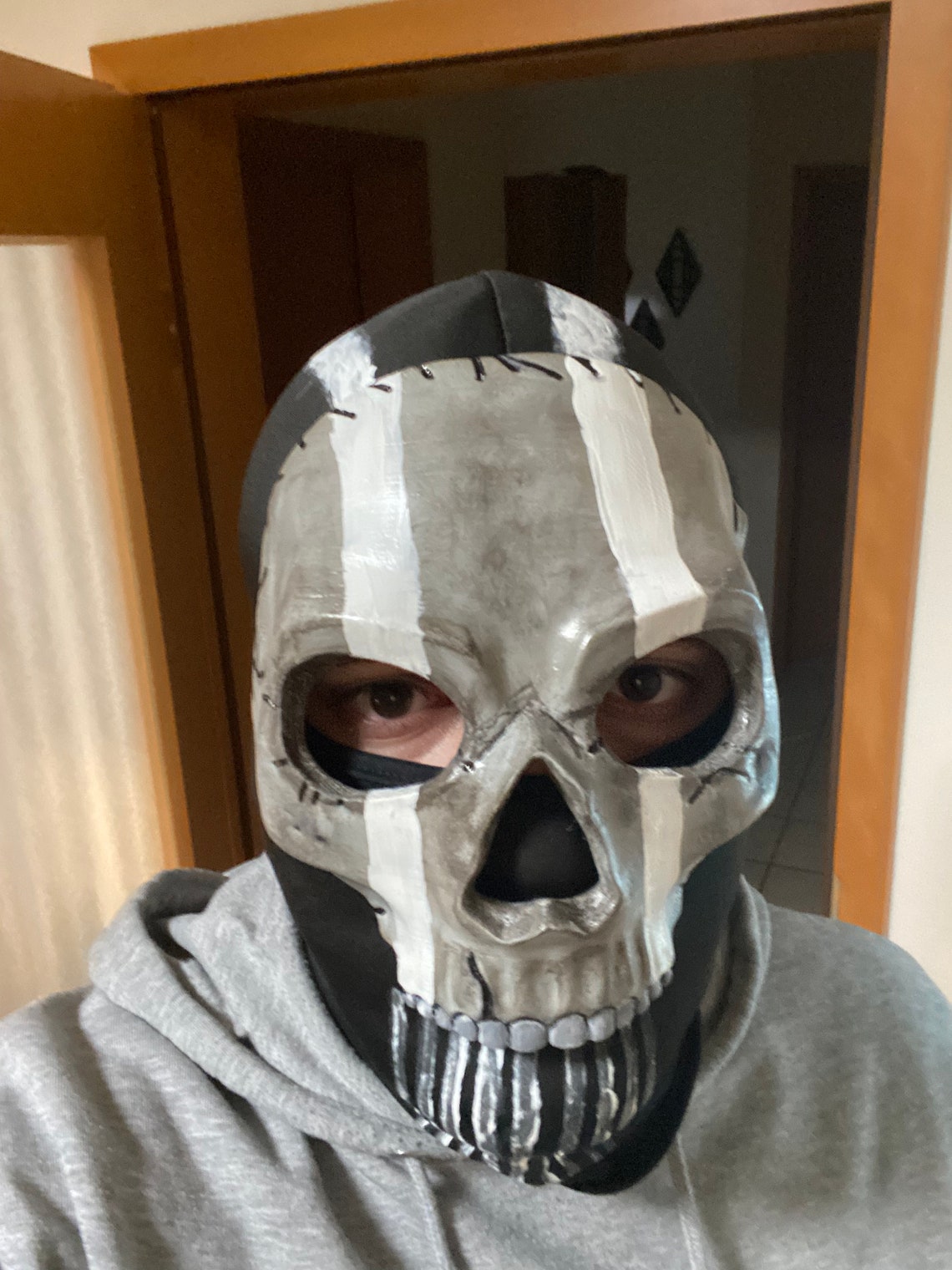 Call of Duty MW2 Ghost Mask Cosplay - Etsy