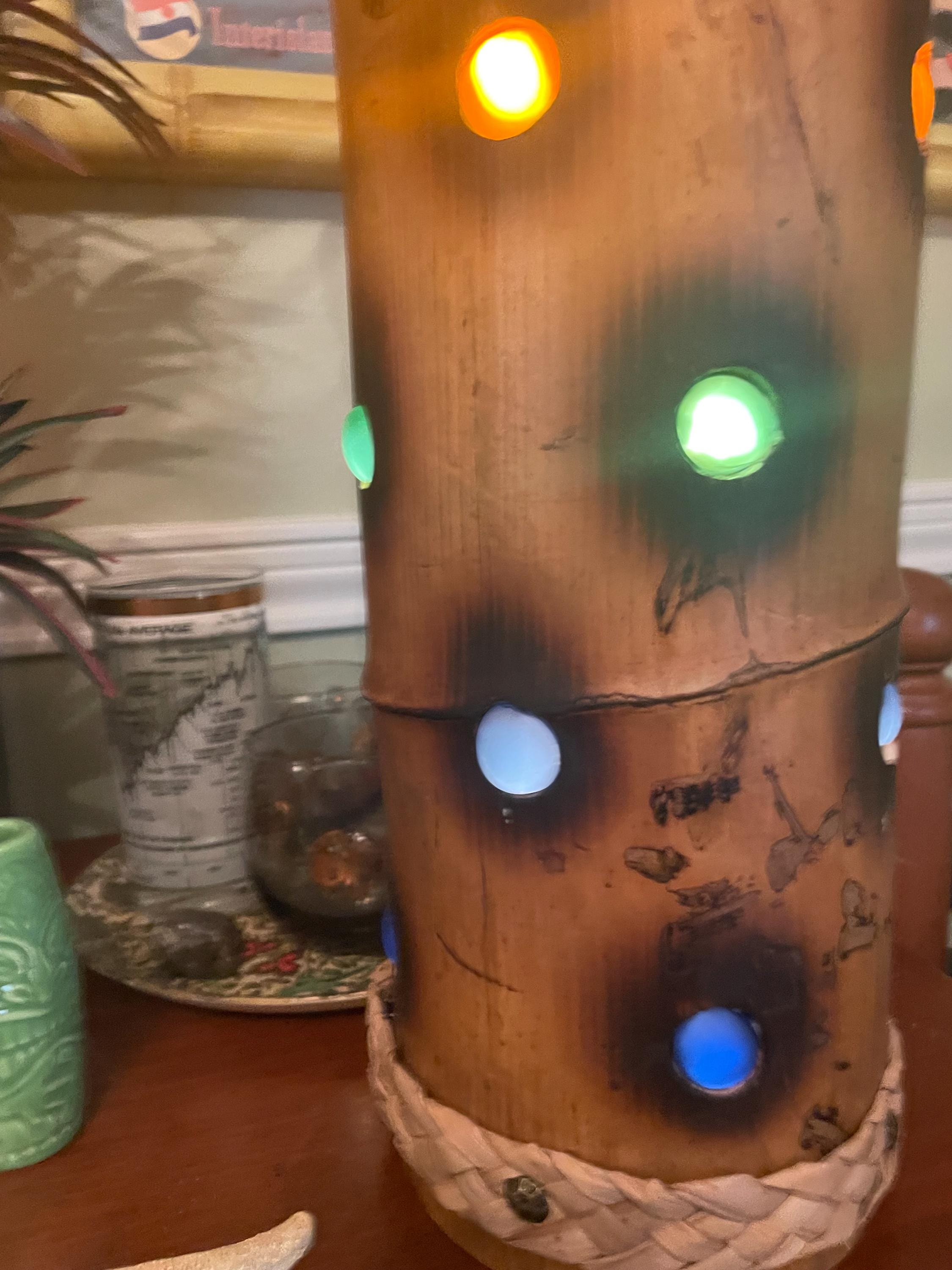 Spooky Tiki Bar Swag Light Enchanted Tiki Mood Lighting - Etsy