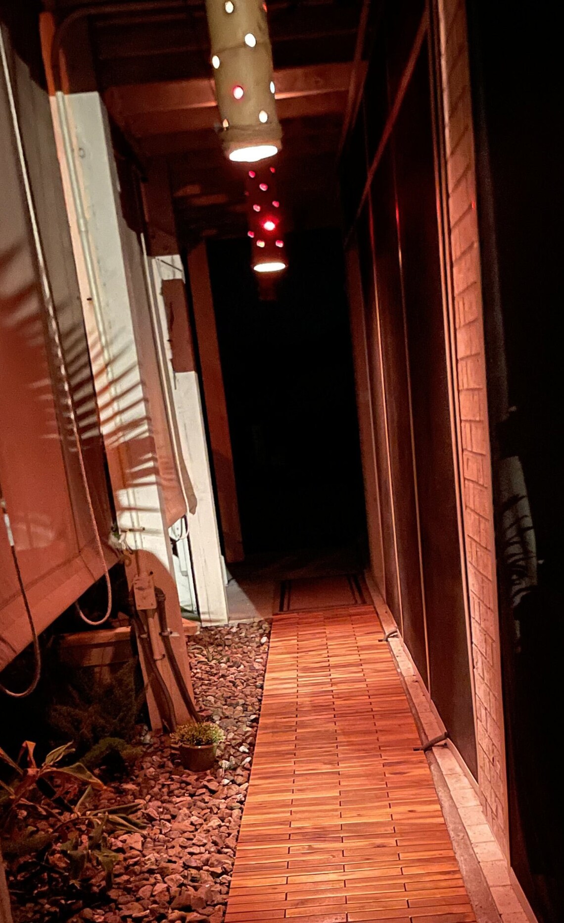 Starlite Swag Light Carved Bamboo Tiki Bar Light Enchanted Tiki Decor ...