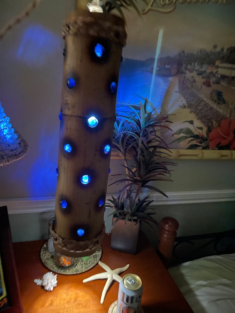 Custom Starlite Swag Tiki Bar Light Enchanted Tiki Mood Lighting ...