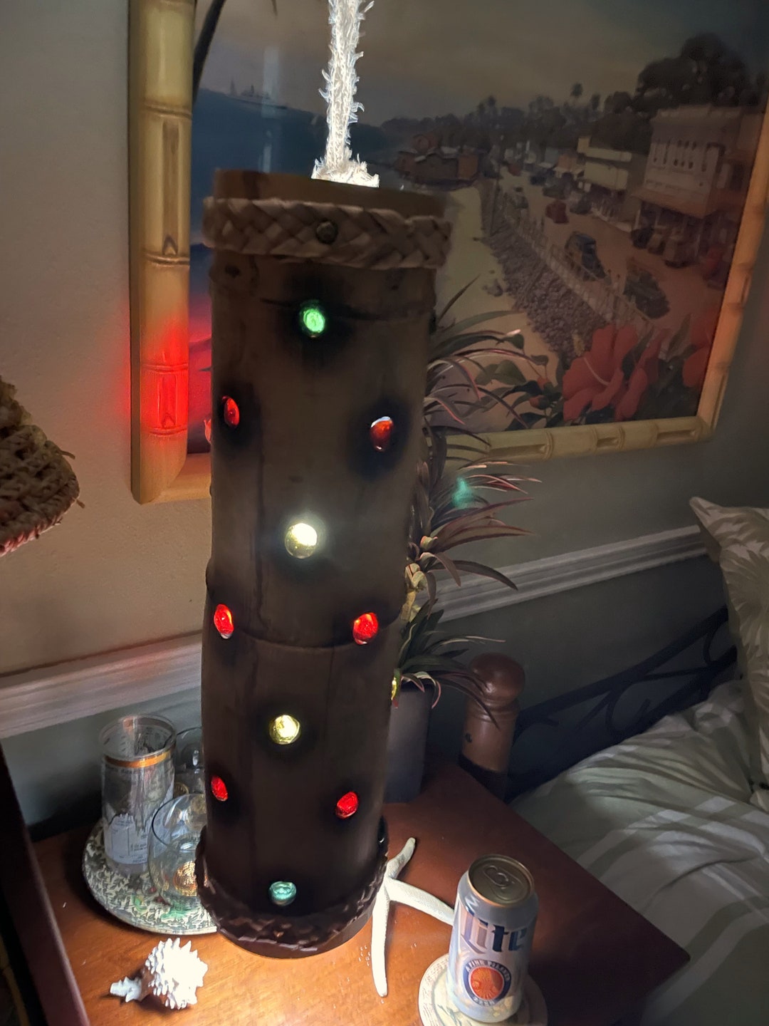 Custom Starlite Swag Tiki Bar Light Enchanted Tiki Mood Lighting ...