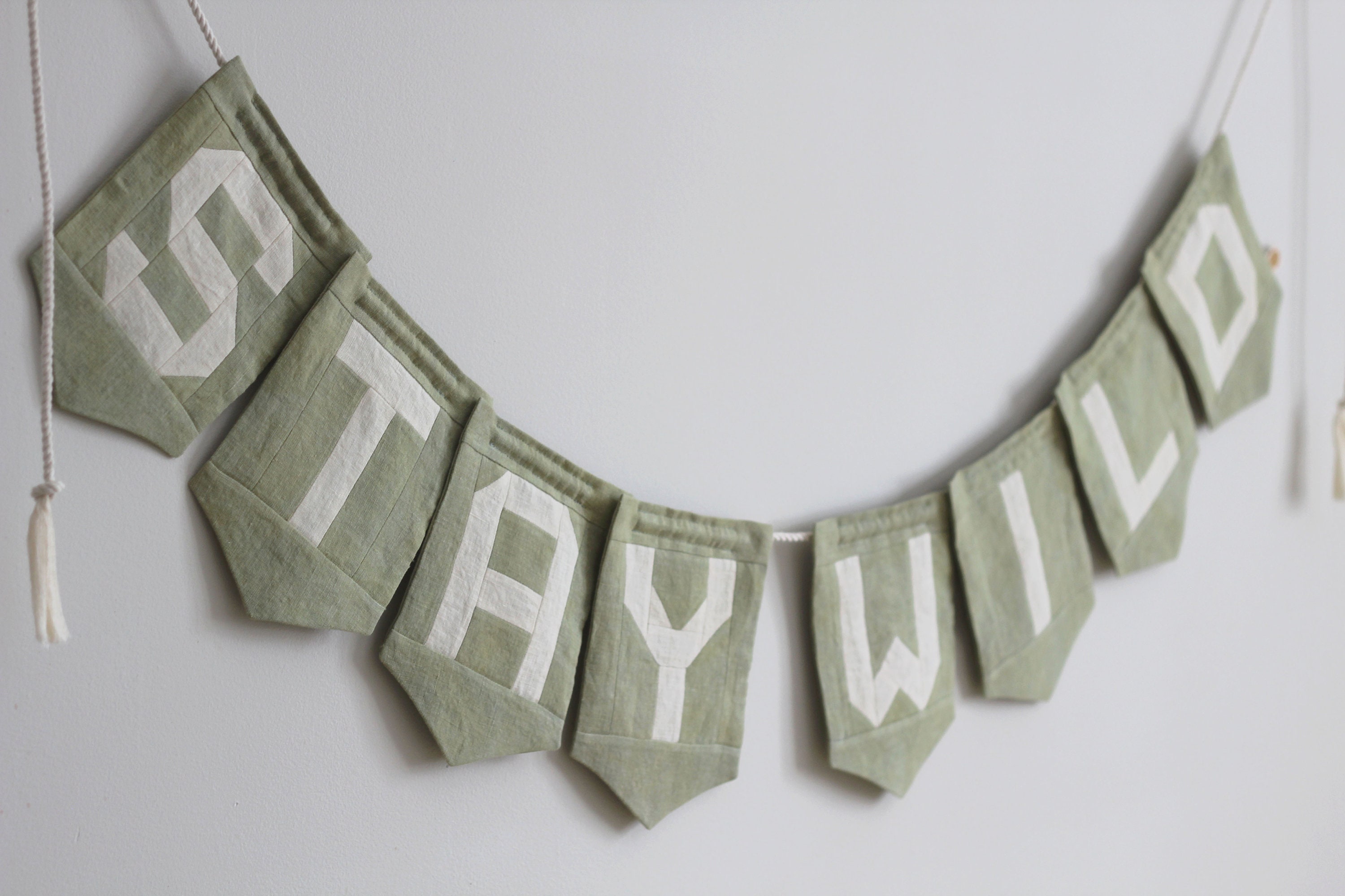 Banner Sewing Pattern | Personalized Banner PDF Pattern | Quilt Block ...