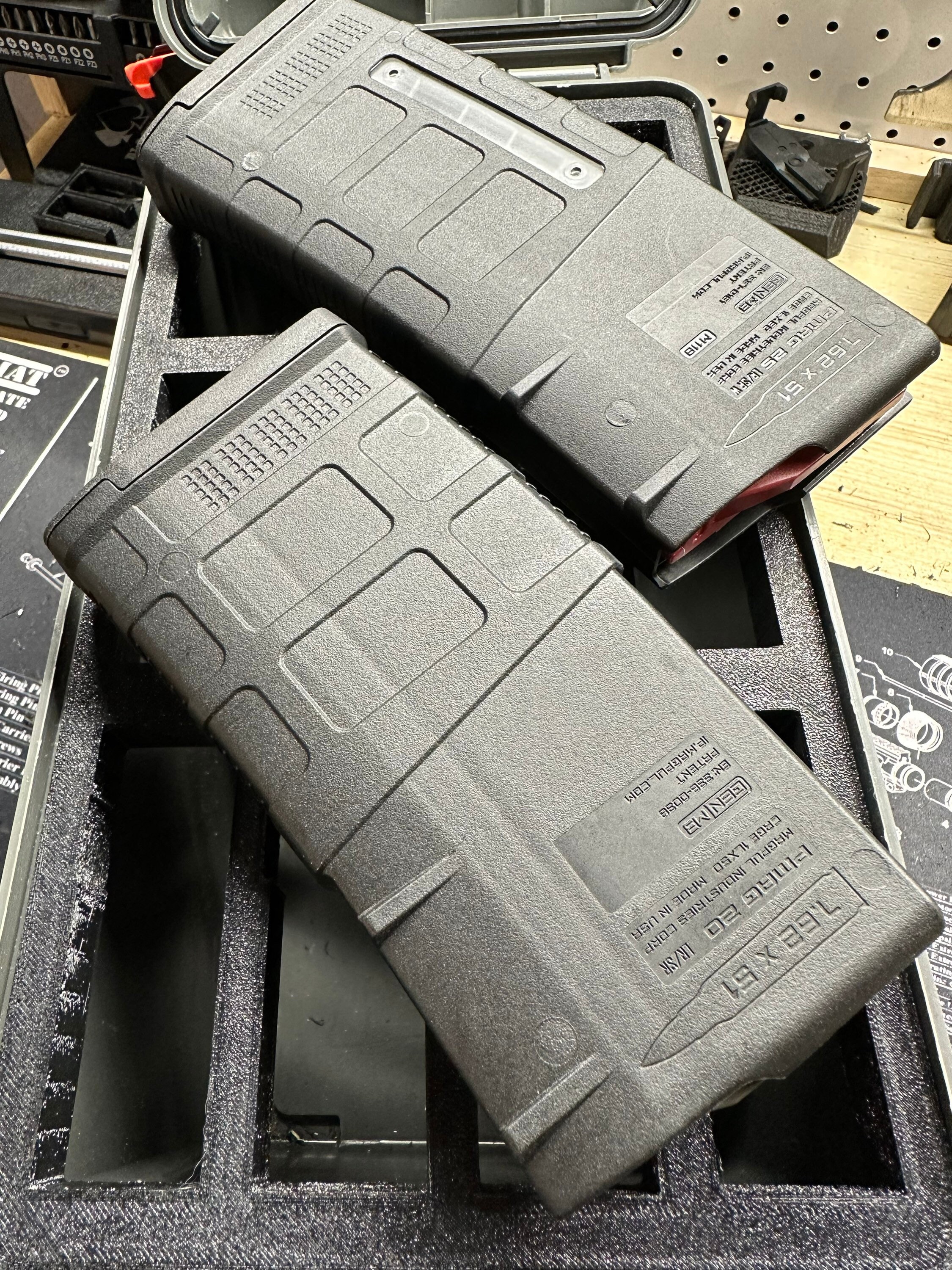 AR10 Magazine Organizer | Bunker Prints - Etsy