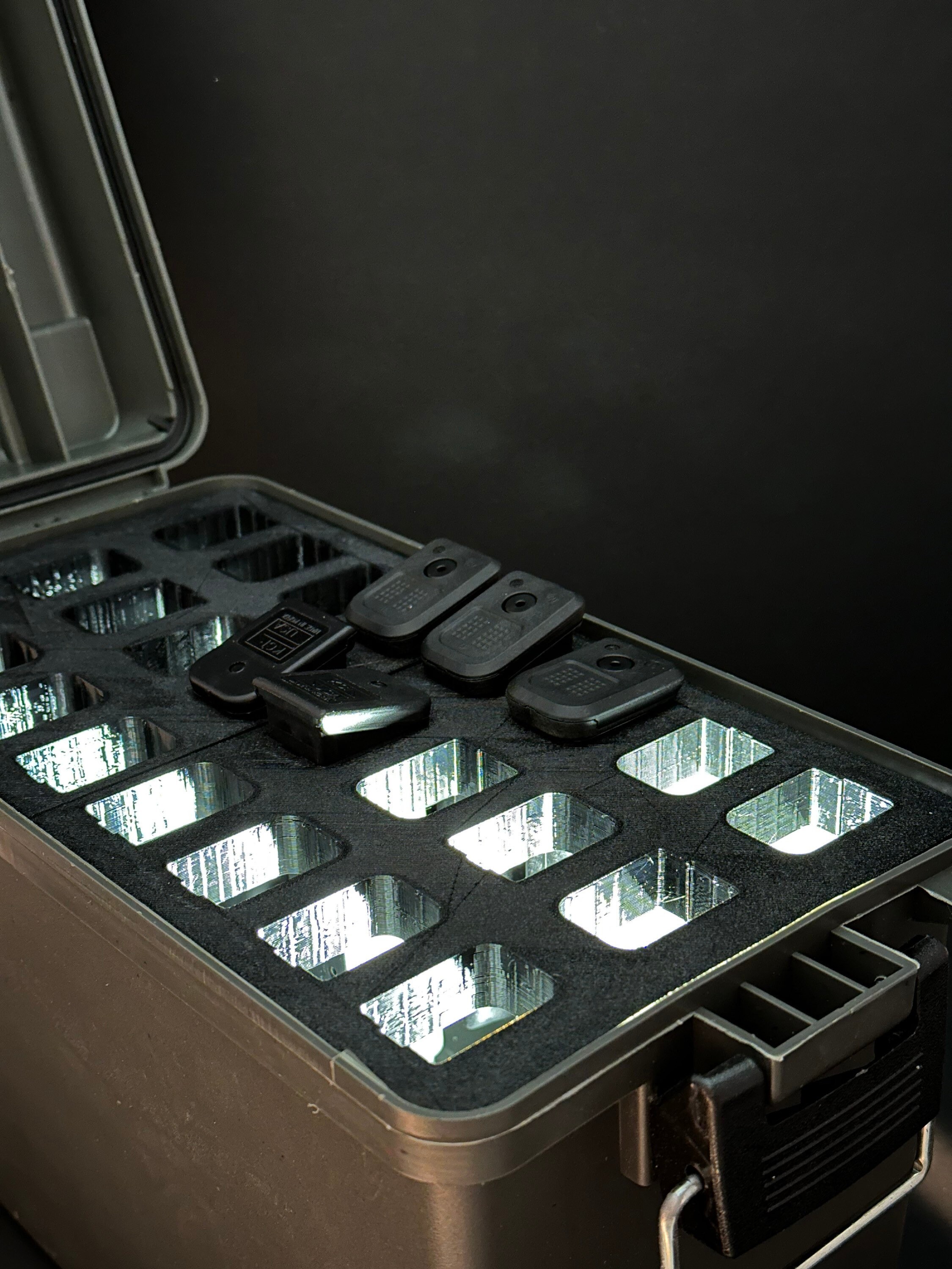 Glock 17/19/26 9mm Magazine Mag Rack Updated - Etsy