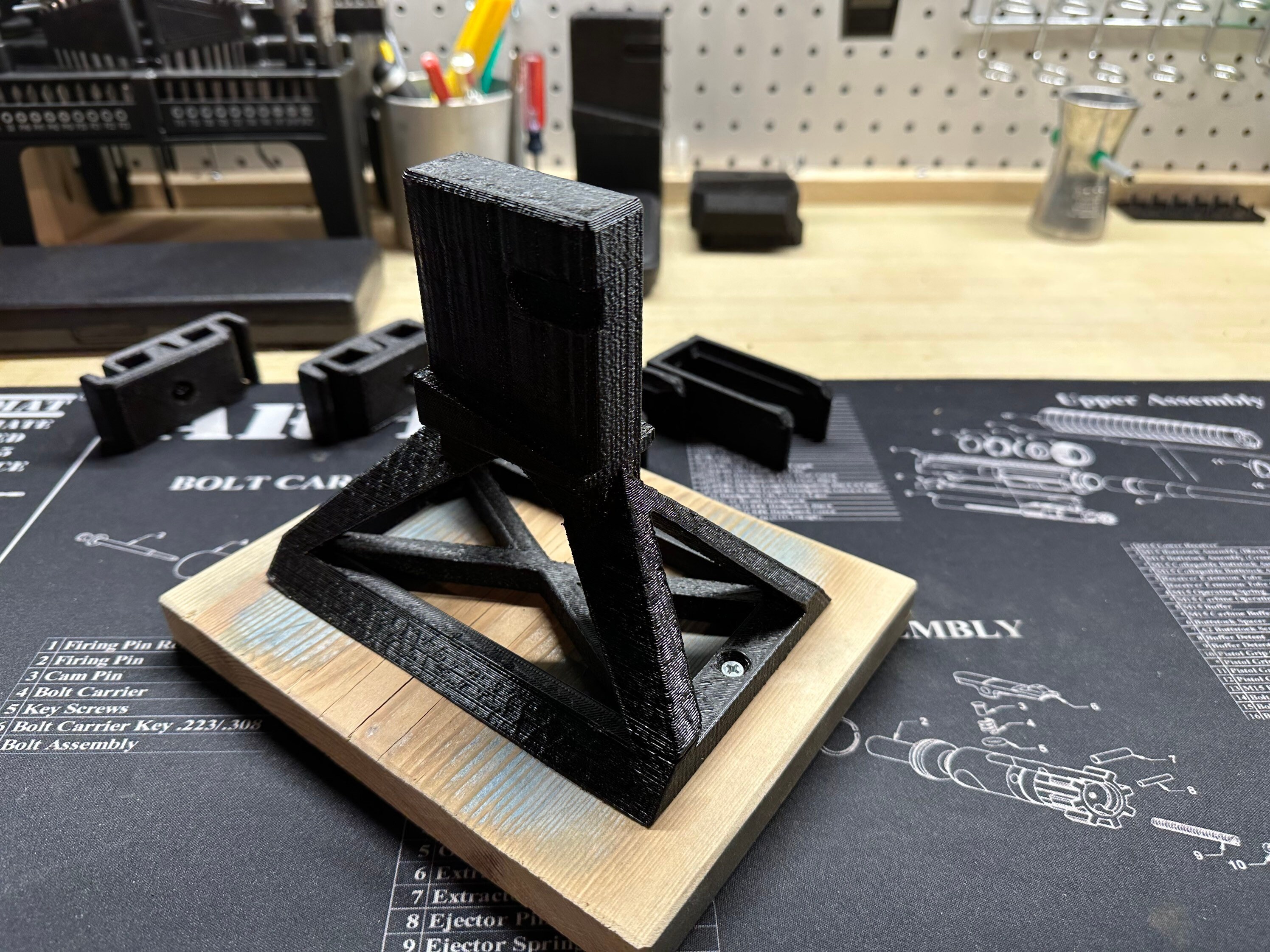 AR-15 Table Mount / Display Stand - Etsy