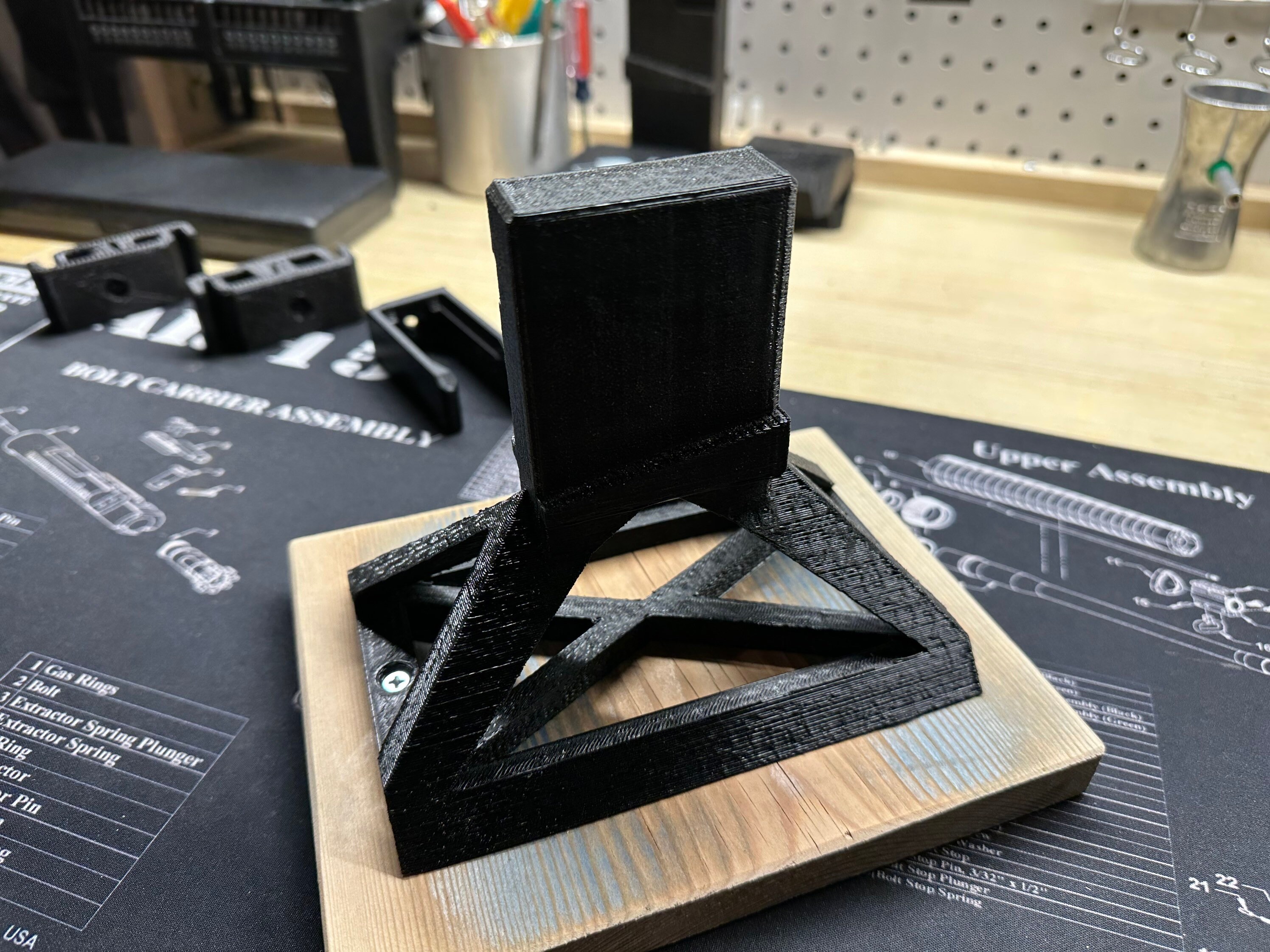 AR-15 Table Mount / Display Stand - Etsy