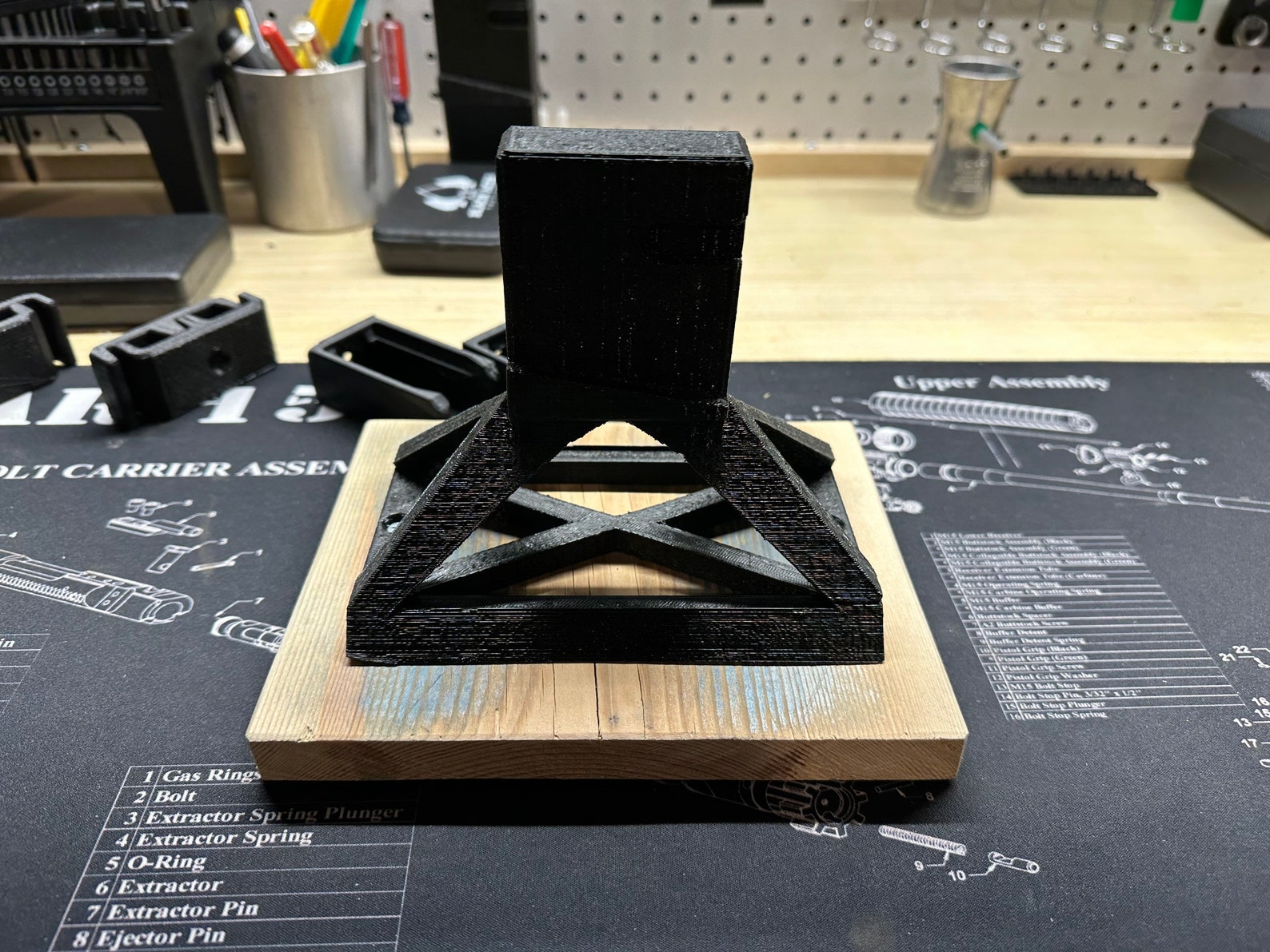 AR-15 Table Mount / Display Stand - Etsy