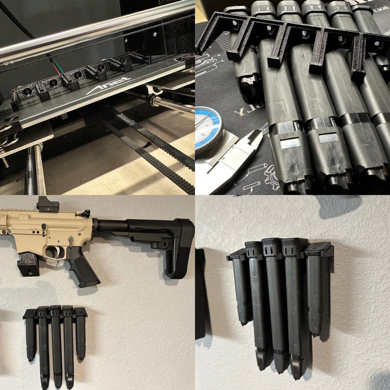 Glock Magazine Holder/ Wall Mount for Glock 17/19/22/23/26/27/34/36 - Etsy