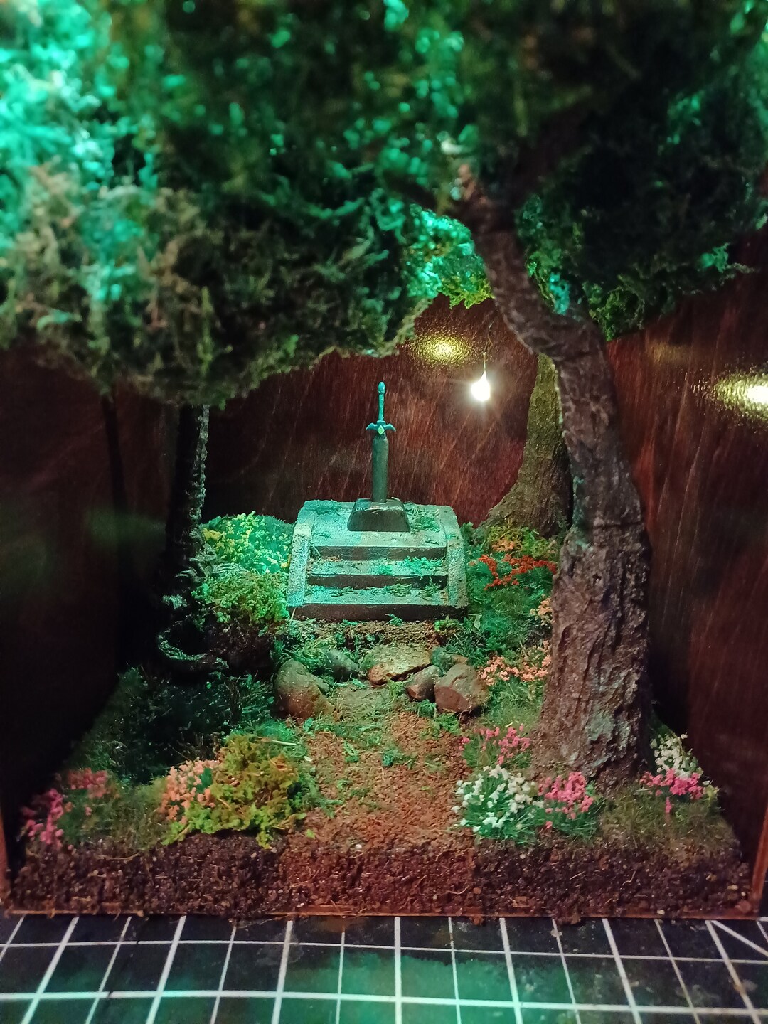 Book Nook the LEGEND of ZELDA Master Sword Triforce BOTW - Etsy