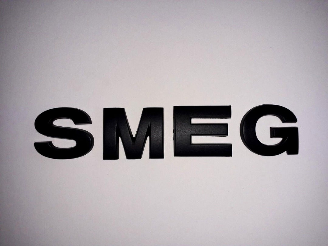 New 3D Replacement Black Letters for Toaster, Fridge, Cooker Etc ...