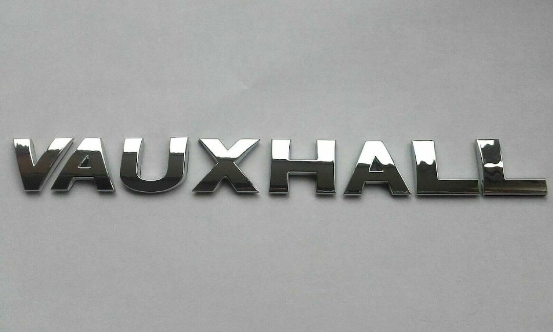 Chrome 3D Car Letters Self-adhesive Boot Badge Emblem Sticker Spelling ...