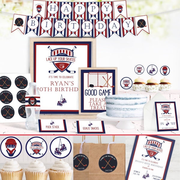 Hockey Decoration - Etsy