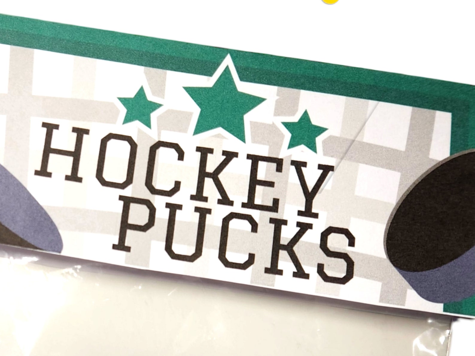 Green Ice Hockey Party Favors Toppers Hockey Birthday Bag - Etsy