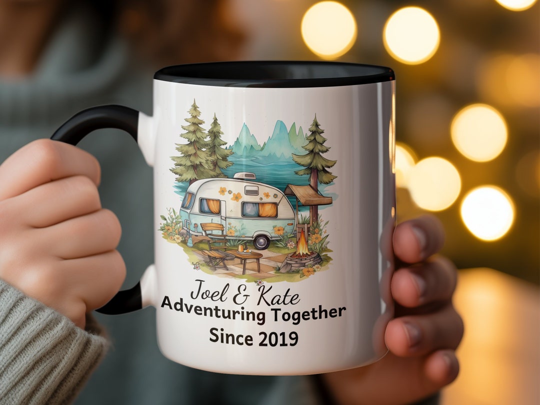 Personalized Camping Mug: Custom Camper Couple Gift - Etsy