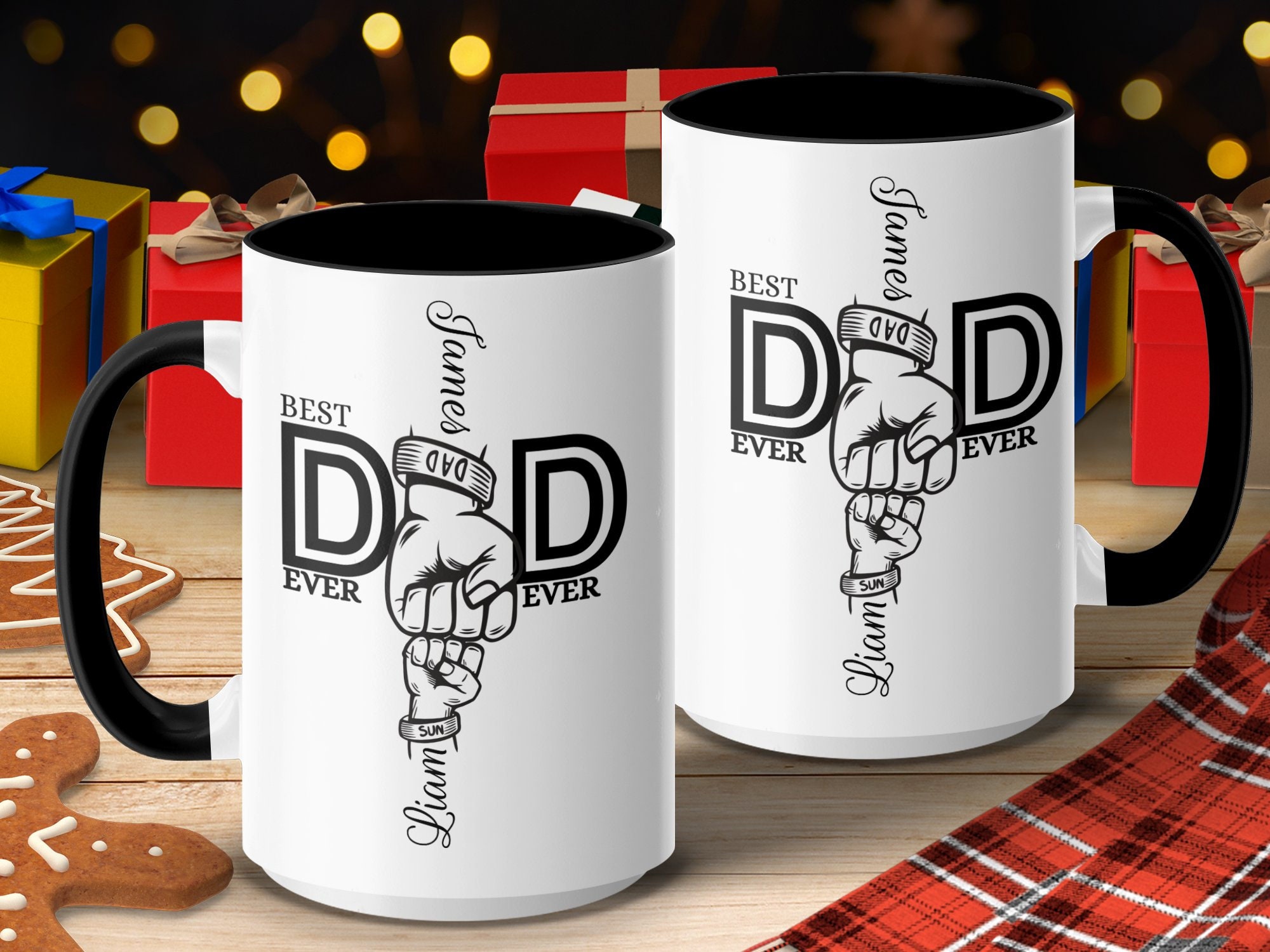 Best Dad Ever Mug, Fathers Day Coffee Cup, Unique Gift for Dad, Dad ...