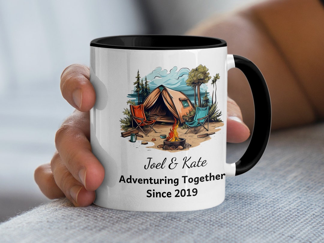 Personalized Camping Mug: Adventure Couple Gift - Etsy