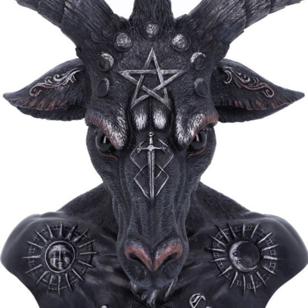 Baphomet Large Baphomet Bust Baphomet Statue Baphomet Figurine Satanic ...