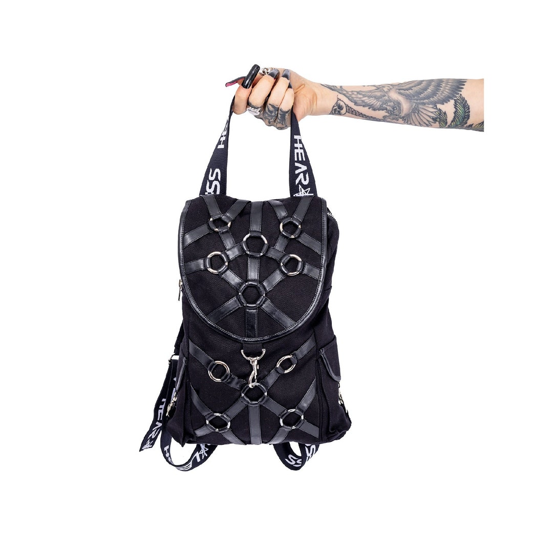 Backpack Goth Bag Goth Backpack Gothic Bag Gothic Satchel Emo Back Pack ...