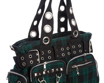 Punk Tartan Bag - Etsy