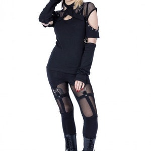 Gothic Siouxie Top Goth Top Emo Top Metal Top Darkwave Top - Etsy