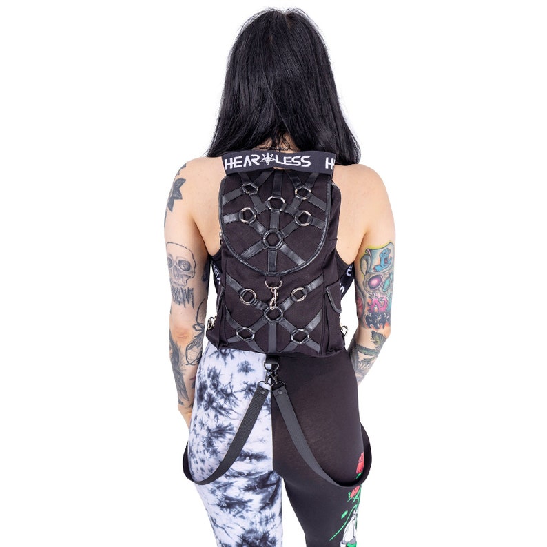 Backpack Goth Bag Goth Backpack Gothic Bag Gothic Satchel Emo Back Pack ...