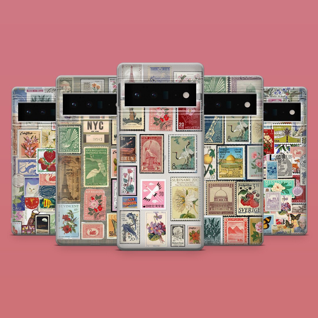 Postage Stamp Phone Case Mailer Letter Phone Cover for Google Pixel 10 ...