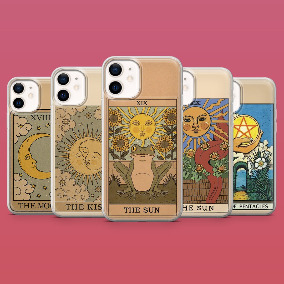 Witchy Tarot Phone Case the Sun Moon Phone Cover for iPhone 17air, 16E ...