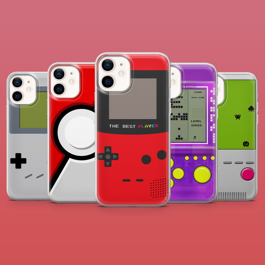 Retro Game Phone Case Gaming Console Phone Cover for iPhone 16E, 15, 14 ...