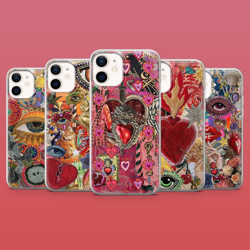 Heart Phone Case - Etsy