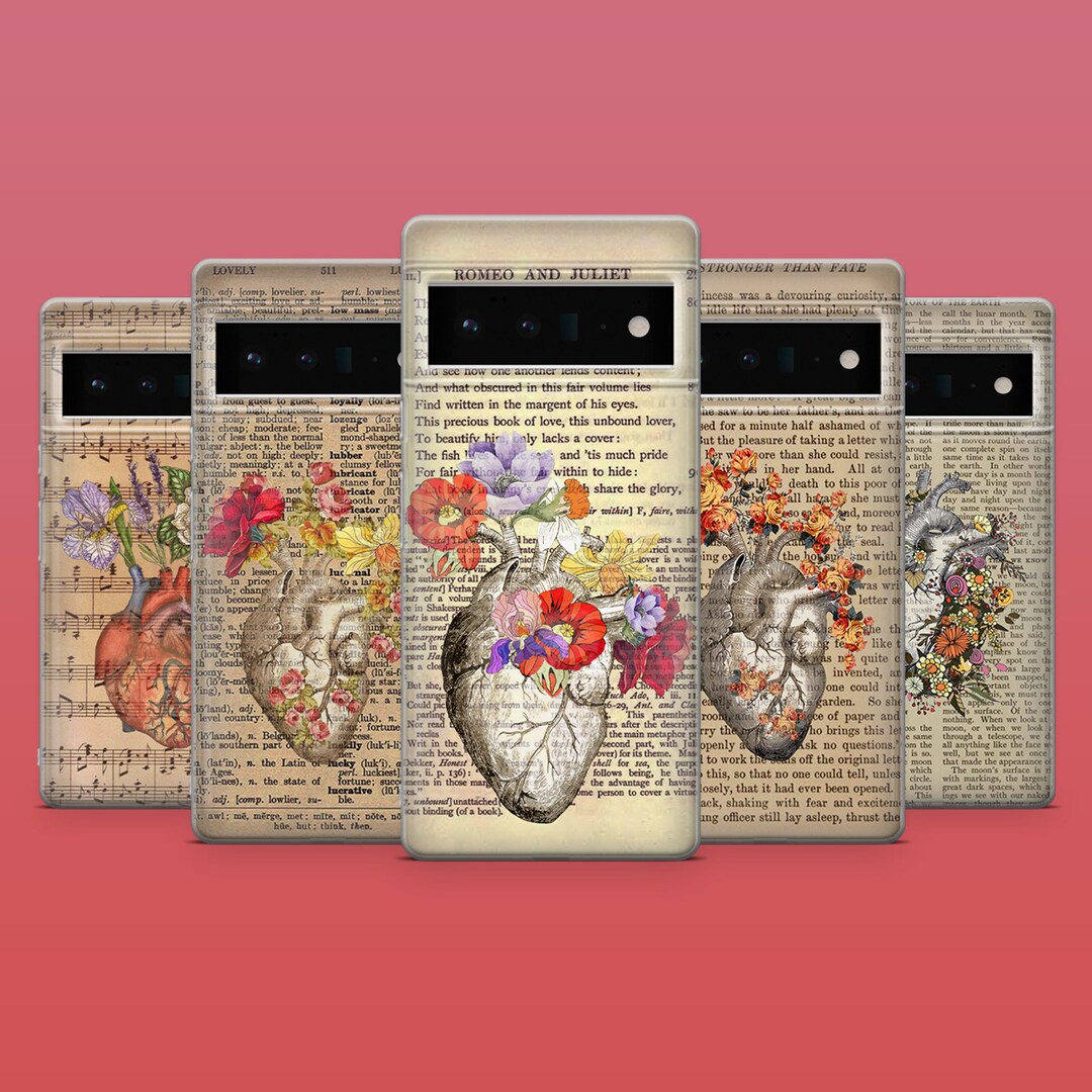 Anatomical Heart Phone Case Anatomy Phone Cover for Google Pixel 10, 9A ...