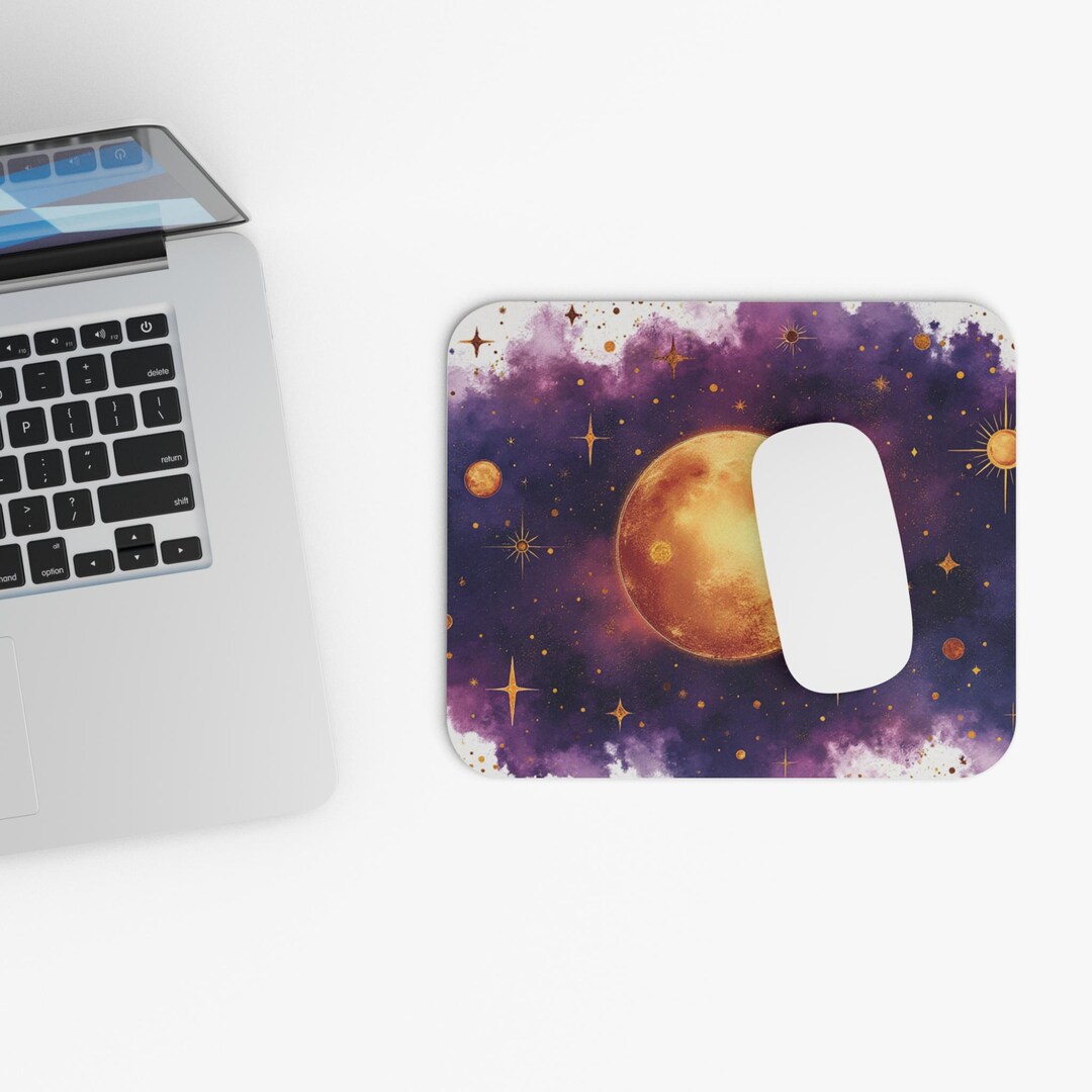 Solar System, Desk Mat Aesthetic, Custom Mouse Pad, Gaming Mousepad ...