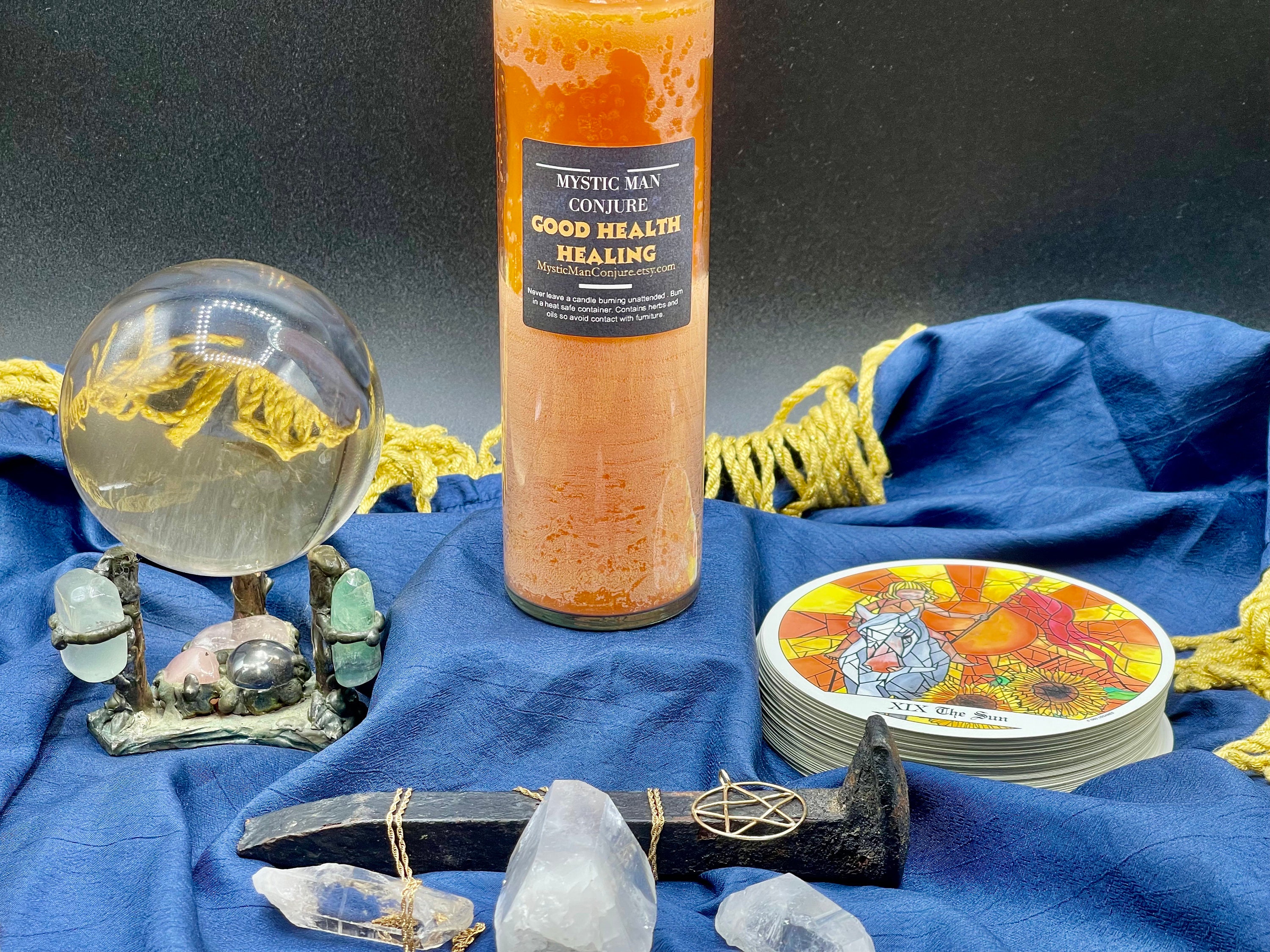 GOOD HEALTH & HEALING Candle Spell Health Get Well Vitality Energy ...